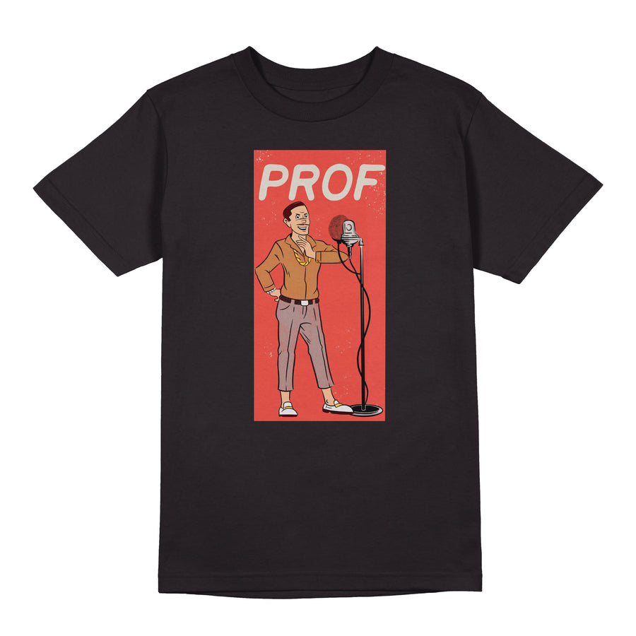 PROF "Comic" Black T-Shirt – Stophouse